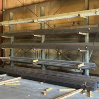 Heavy-Duty Cantilever Steel Bar, Tubing & Pipe Storage Racks