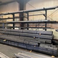 Heavy-Duty Cantilever Steel Bar, Tubing & Pipe Storage Racks