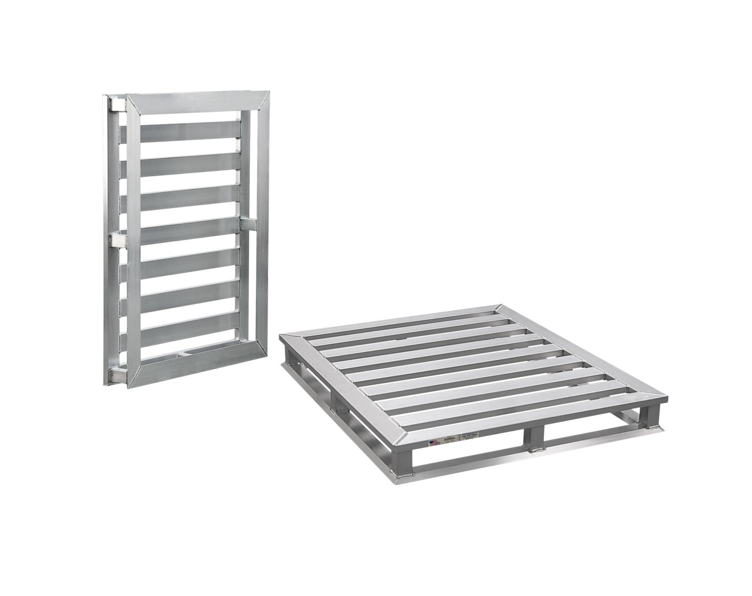 Heavy-Duty Aluminum Pallets for Sale | rackandshelf.com