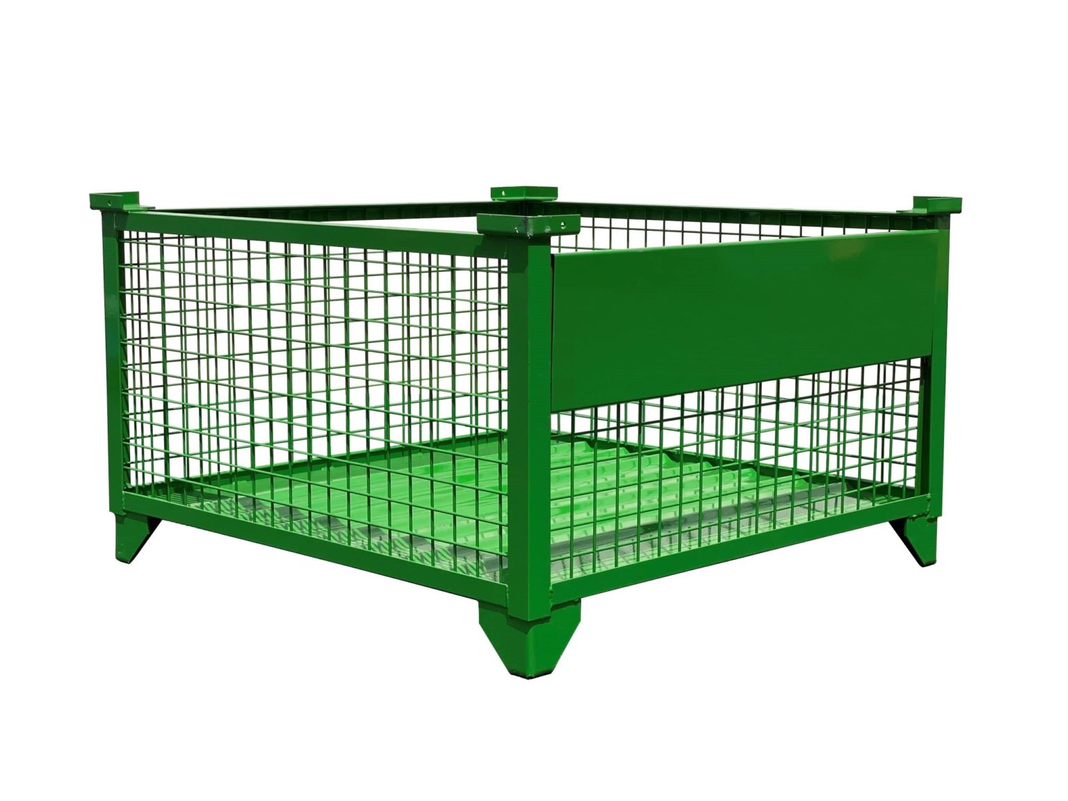 Rigid Wire Containers | Steel Mesh Storage Bins