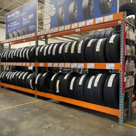 Industrial Tire Racks Online | Teardrop Pallet Racking