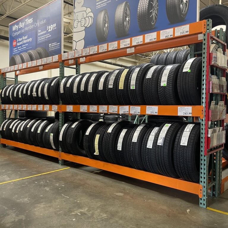 Industrial Tire Racks Online | Teardrop Pallet Racking