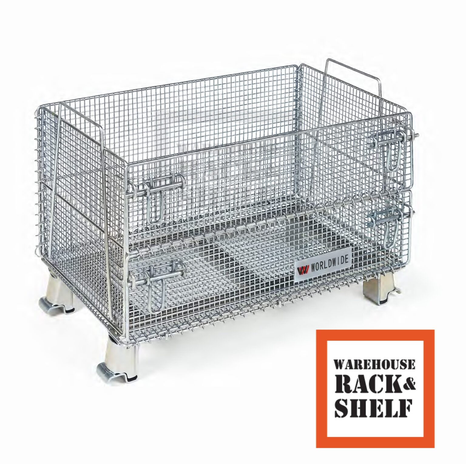 Wire Containers | Collapsible & Folding Wire Containers