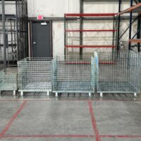 Wire Containers | Collapsible & Folding Wire Containers