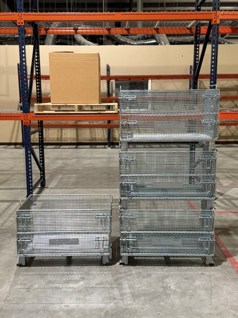 Wire Containers | Collapsible & Folding Wire Containers