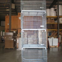 Wire Containers | Collapsible & Folding Wire Containers