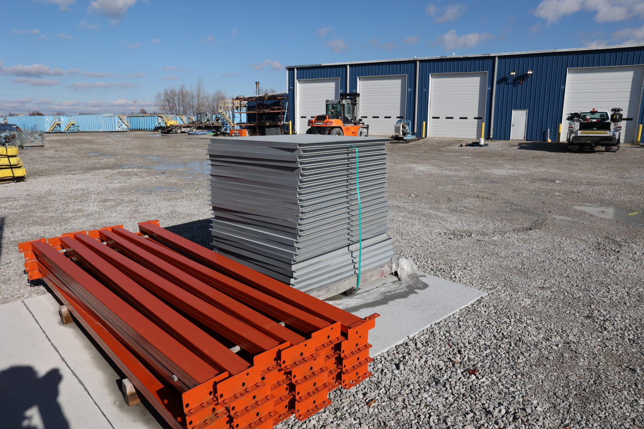 Bar Grate Pallet Rack Decking for Safe Wire Container Storage