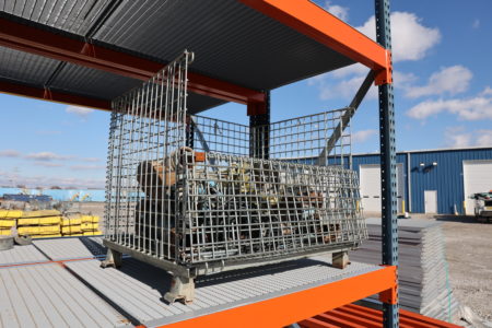 Bar Grate Pallet Rack Decking for Safe Wire Container Storage