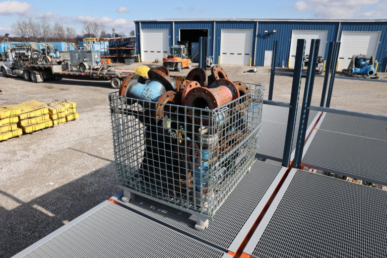 Bar Grate Pallet Rack Decking for Safe Wire Container Storage