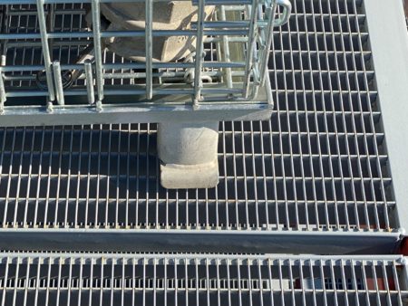 Bar Grate Pallet Rack Decking for Safe Wire Container Storage
