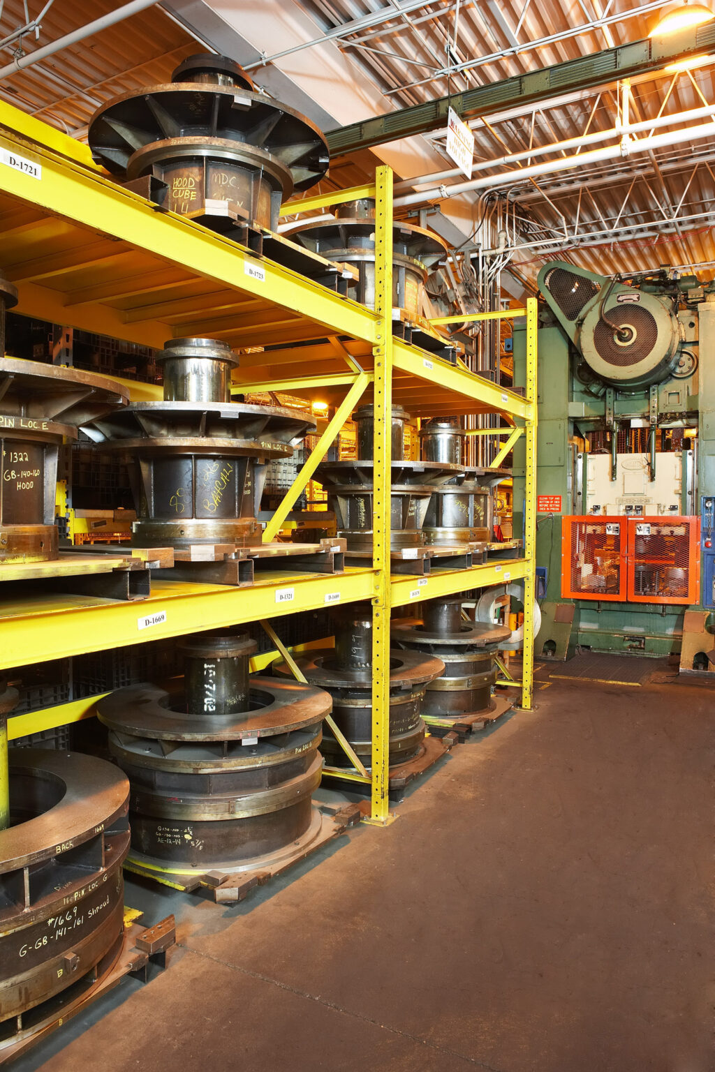 SK4000 Heavy Duty Structural I-Beam Tool and Die Racks