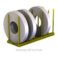 Slit Coil Storage Rack | Floor Coil Racking Systems