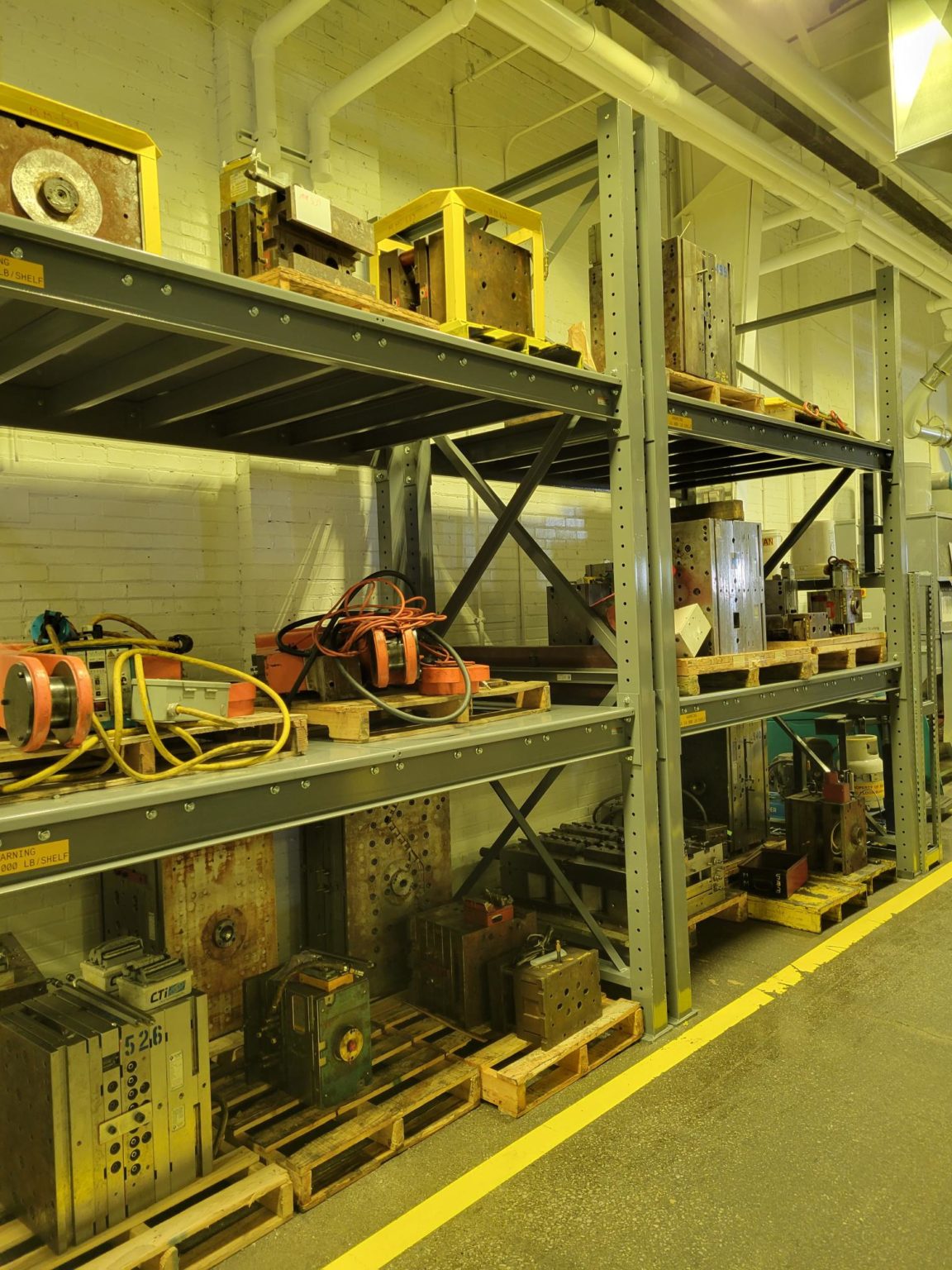 SK4000 Heavy Duty Structural I-Beam Tool and Die Racks