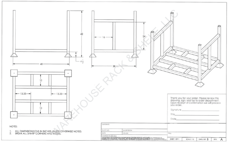 Wood and Log Stacking Racks | Warehouse Rack and Shelf
