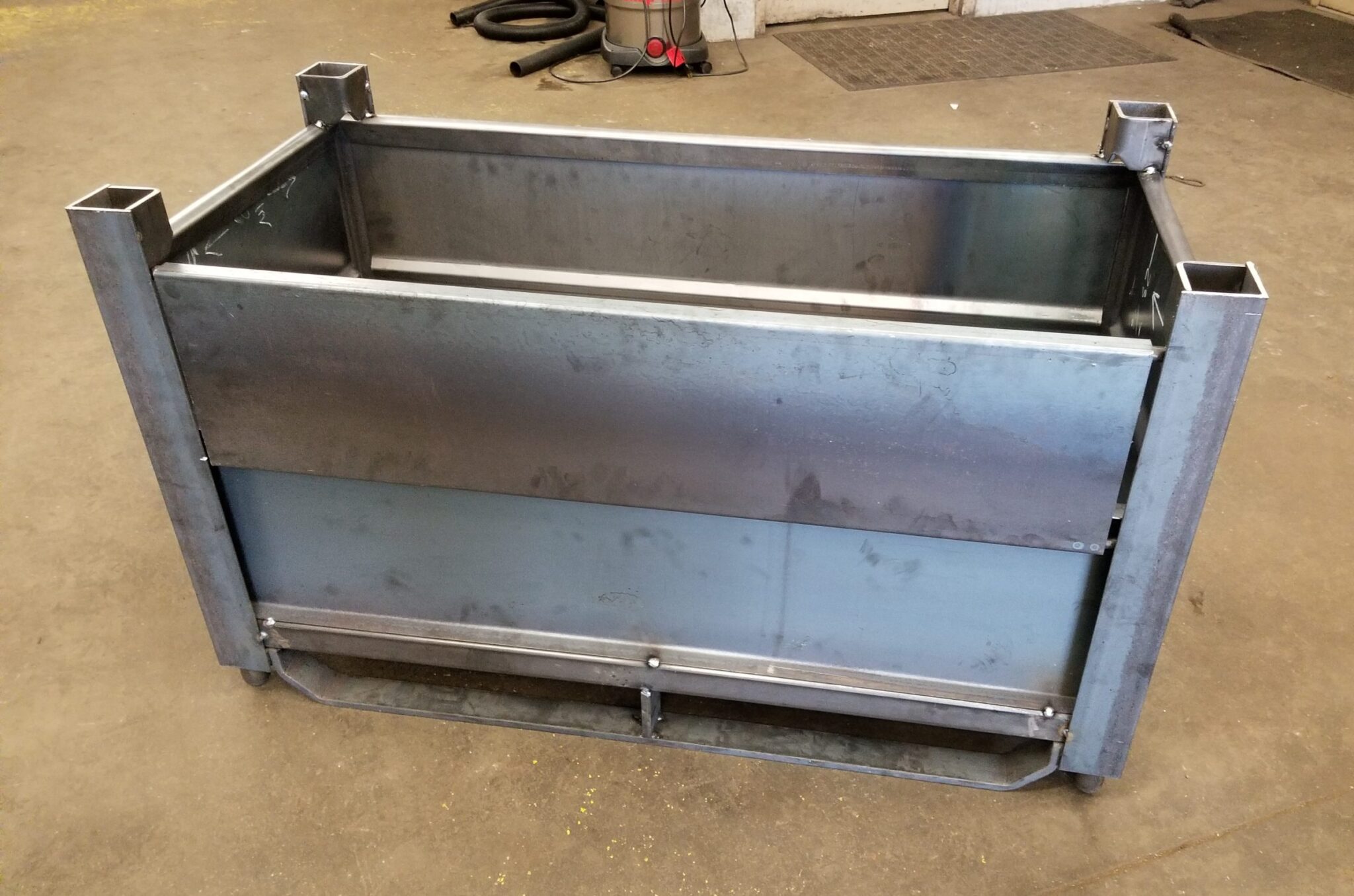 Rigid Steel Bulk Containers | Industrial Metal Containers | Heavy Duty ...