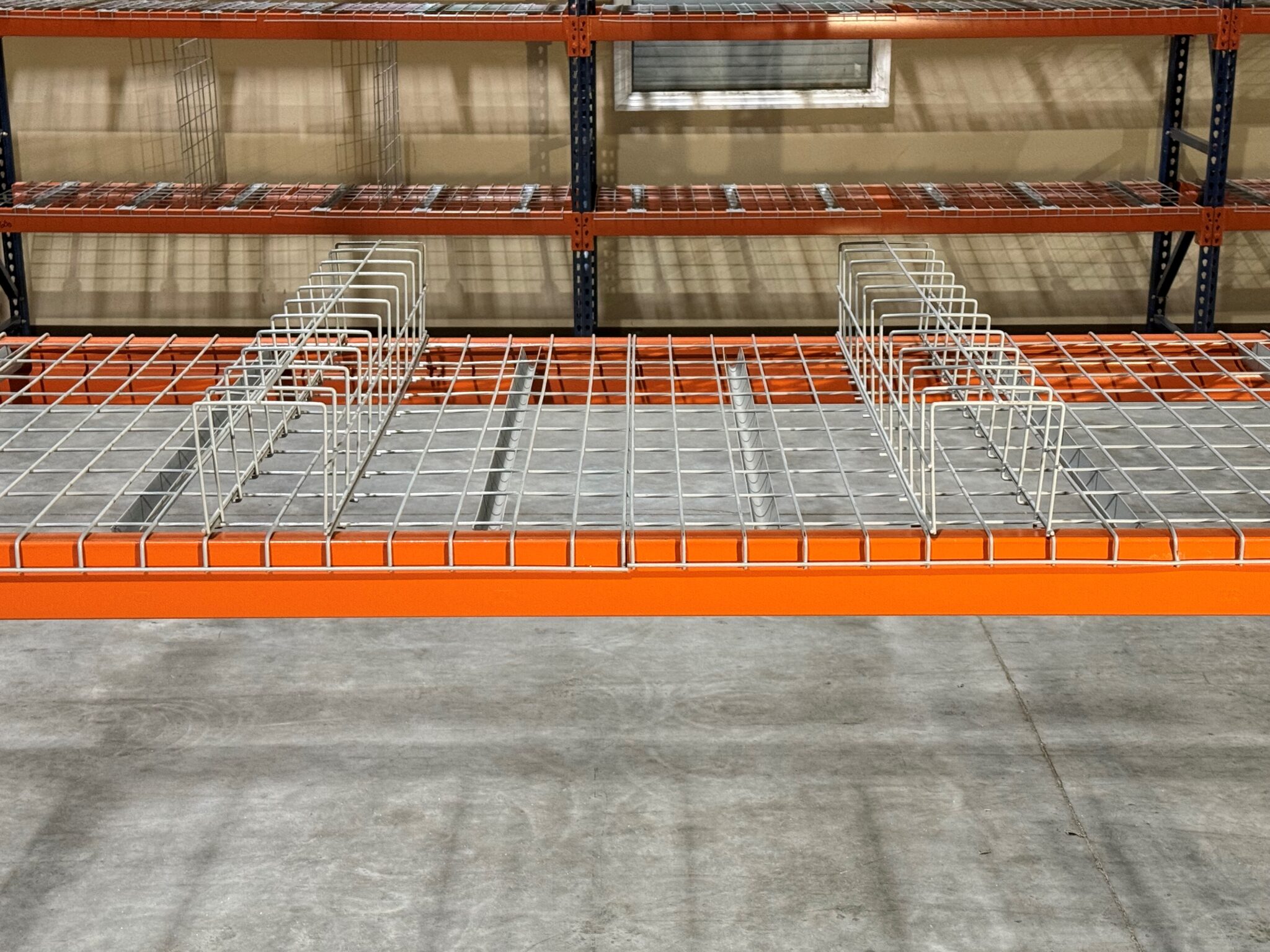 Pallet Rack Flue Space Dividers - Warehouse Racking Shelf Dividers