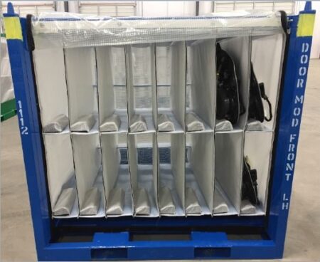 Bag Racks | Stackable Automotive Dunnage Bag Shelves