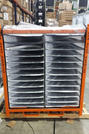 Bag Racks | Stackable Automotive Dunnage Bag Shelves