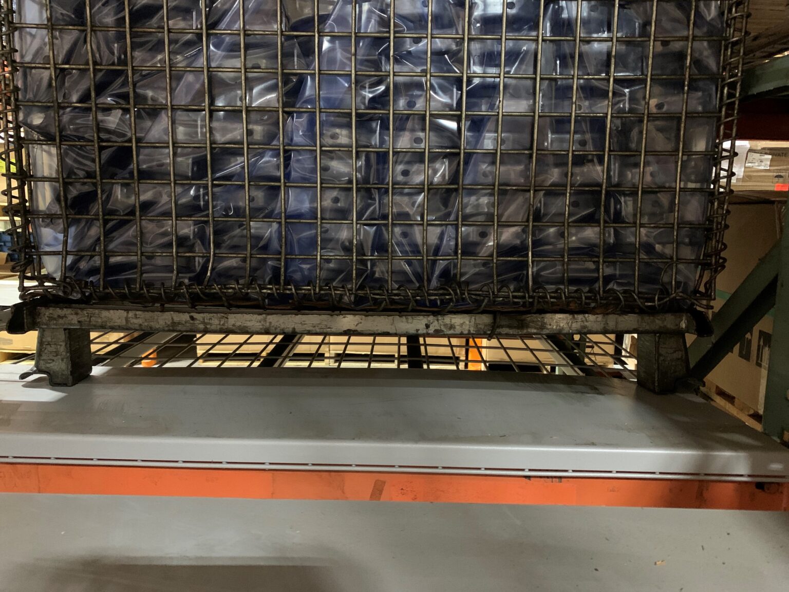 Heavy Duty Rack Wire Decking with Steel Top Plate