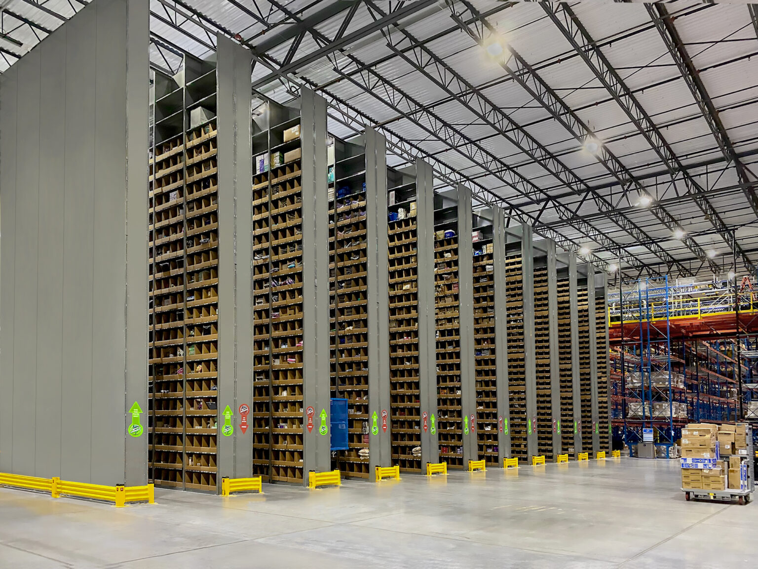 Western Pacific Industrial Grade High Bay Steel Shelving Systems