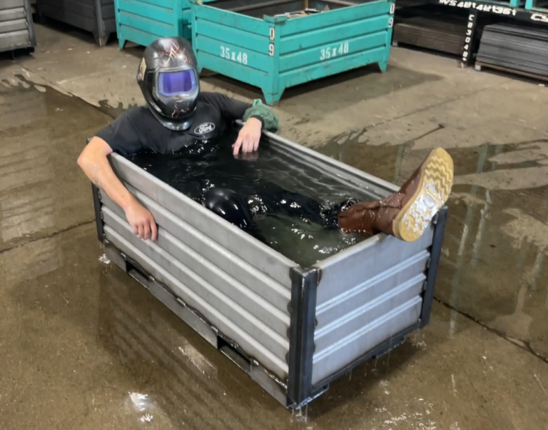 Leak Resistant Custom Corrugated Steel Containers