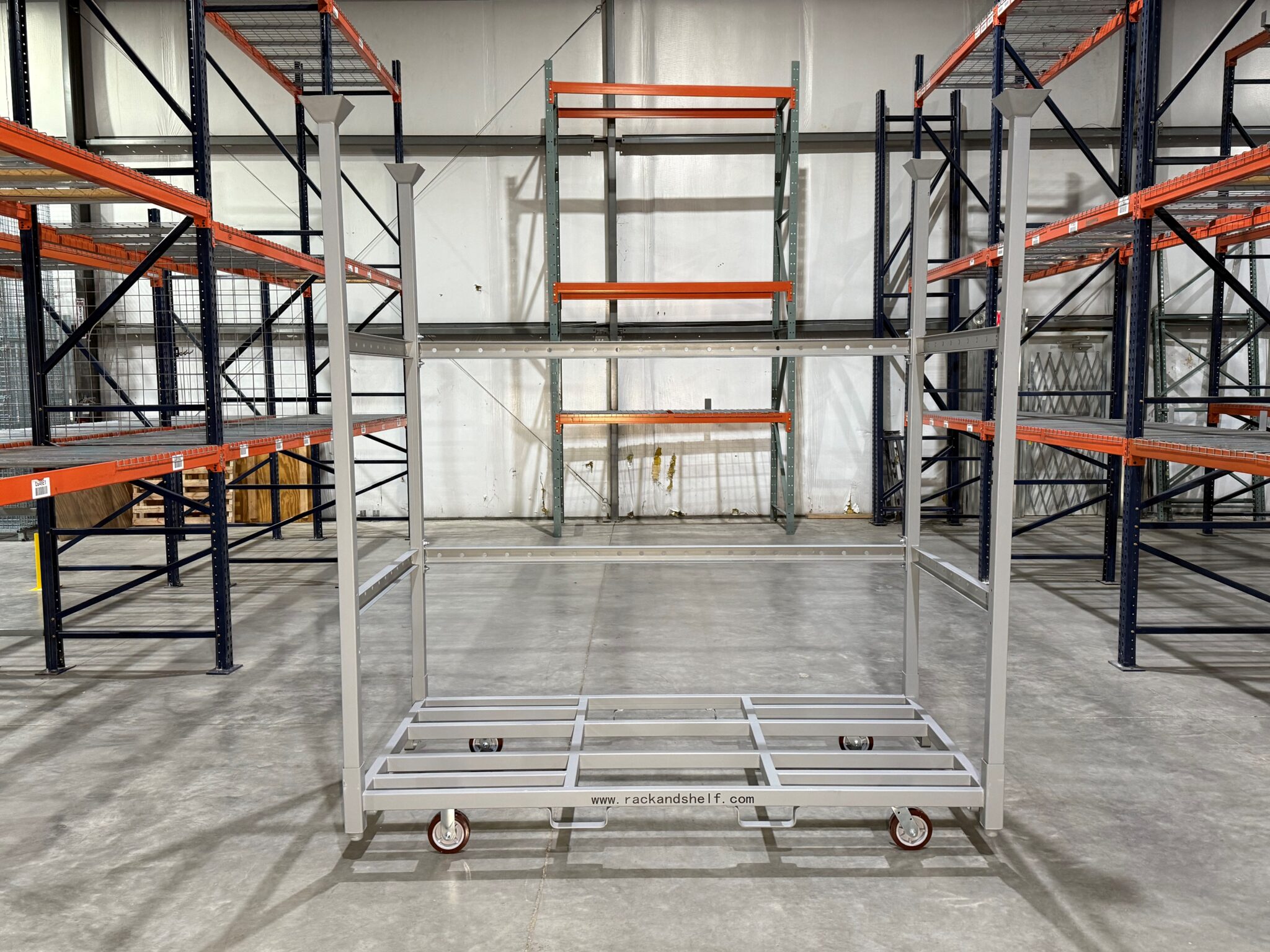 Stackable Window & Door Transport Pallet Racks with Casters