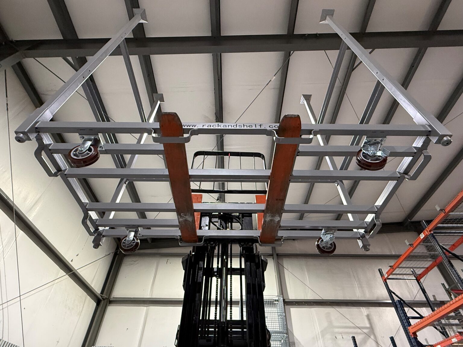 Stackable Window & Door Transport Pallet Racks with Casters