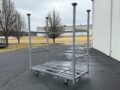 Stackable Window & Door Transport Pallet Racks with Casters
