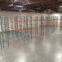 Interlake Teardrop Upright Pallet Rack - Welded Bracing