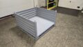 3-Sided Storage Bins | Open-Sided Container with Side Panel