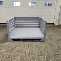 3-Sided Storage Bins | Open-Sided Container with Side Panel