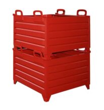 Corrugated Steel Container with Fork Lifting Lugs