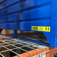 Corrugated Steel Container with Flat Steel Runners