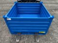 Corrugated Steel Container with Flat Steel Runners
