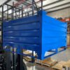 Corrugated Steel Container with Flat Steel Runners