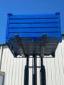 Corrugated Steel Container with Flat Steel Runners