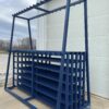 A-Frame Steel Storage Rack | Horizontal & Vertical Pipe Storage