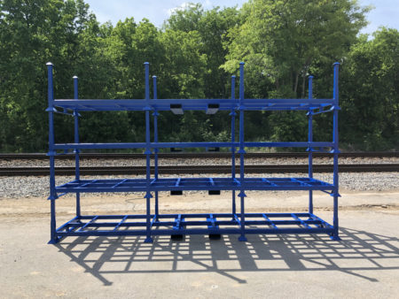 Pipe Transport Racks with Removable Pipe Corner Posts