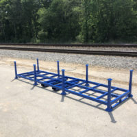 Pipe Transport Racks with Removable Pipe Corner Posts
