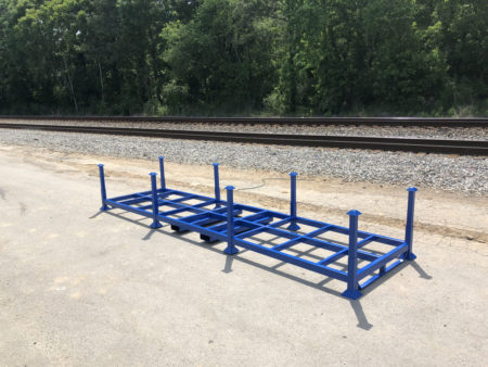 Pipe Transport Racks with Removable Pipe Corner Posts