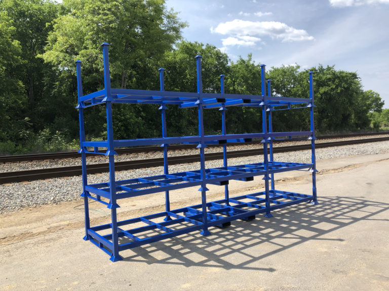 Pipe Transport Racks with Removable Pipe Corner Posts