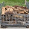Large Wire Firewood Storage Baskets | Firewood Containers