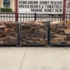 Large Wire Firewood Storage Baskets | Firewood Containers