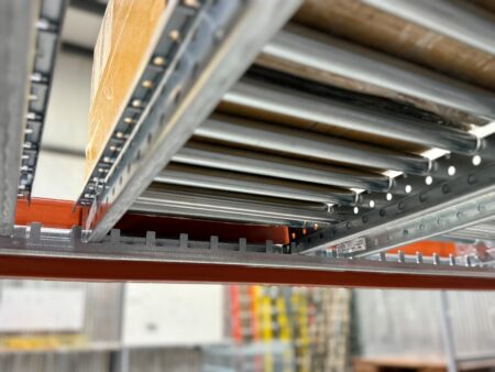 Gravity Flow Rack in Warehouses | Gravity Flow Racking System