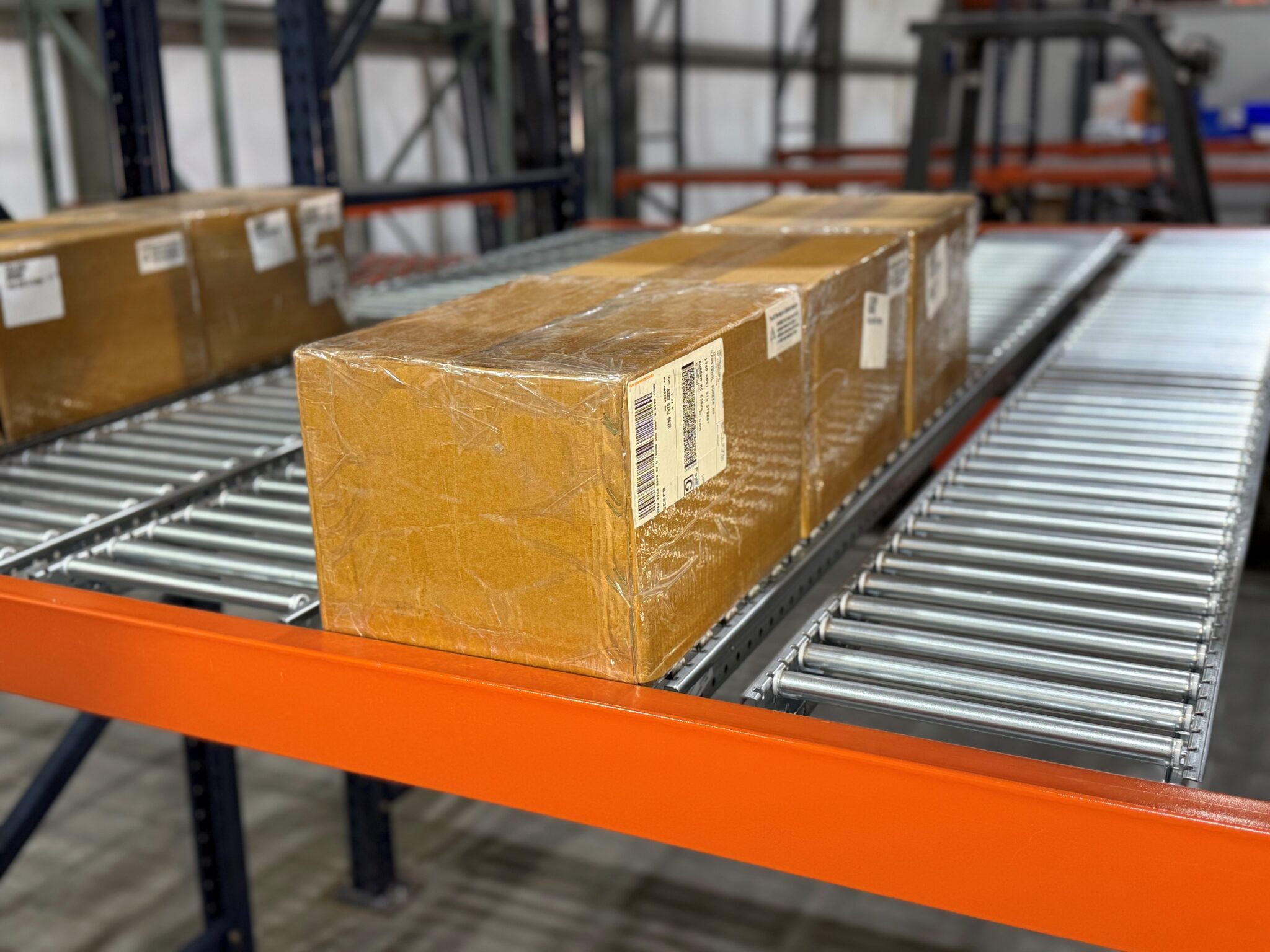 Cart-Track Carton Flow System | Warehouse Rack and Shelf