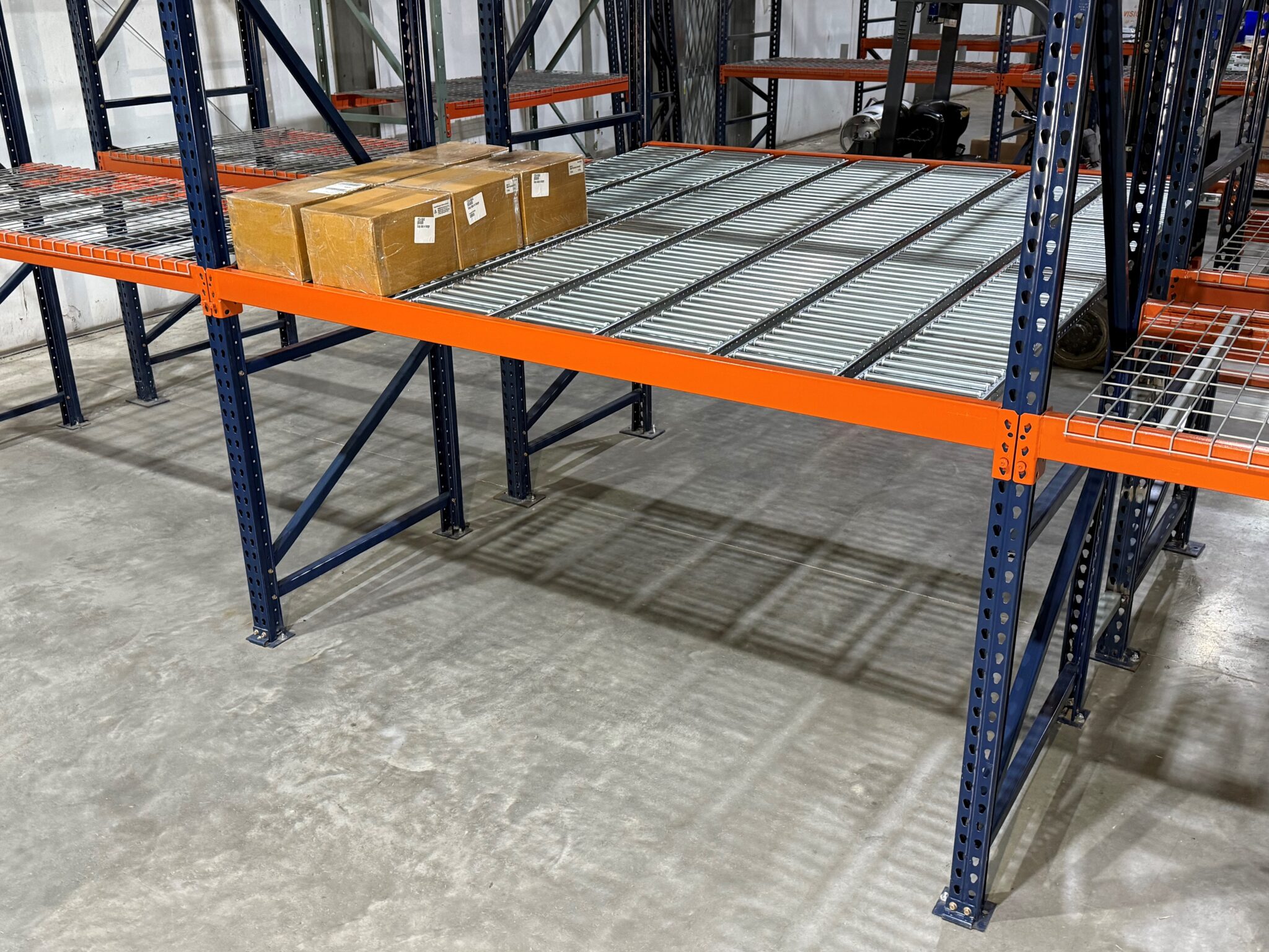 Gravity Flow Rack in Warehouses | Gravity Flow Racking System