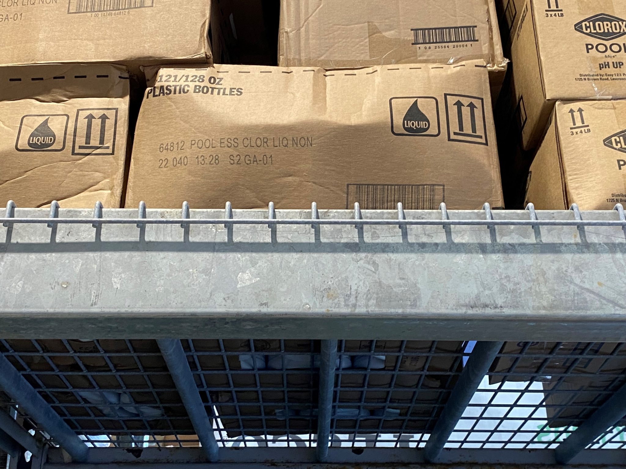 Hot Dipped Rust Proof Outdoor Wire Shelving Rack for Pallets