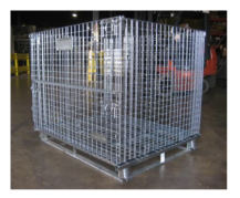 Convert Plastic Bulk Containers to Steel & Wire Bulk Containers for Fire Safety