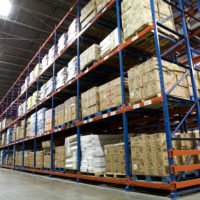 Frazier Industrial Structural Steel Glide-In Pushback Racking