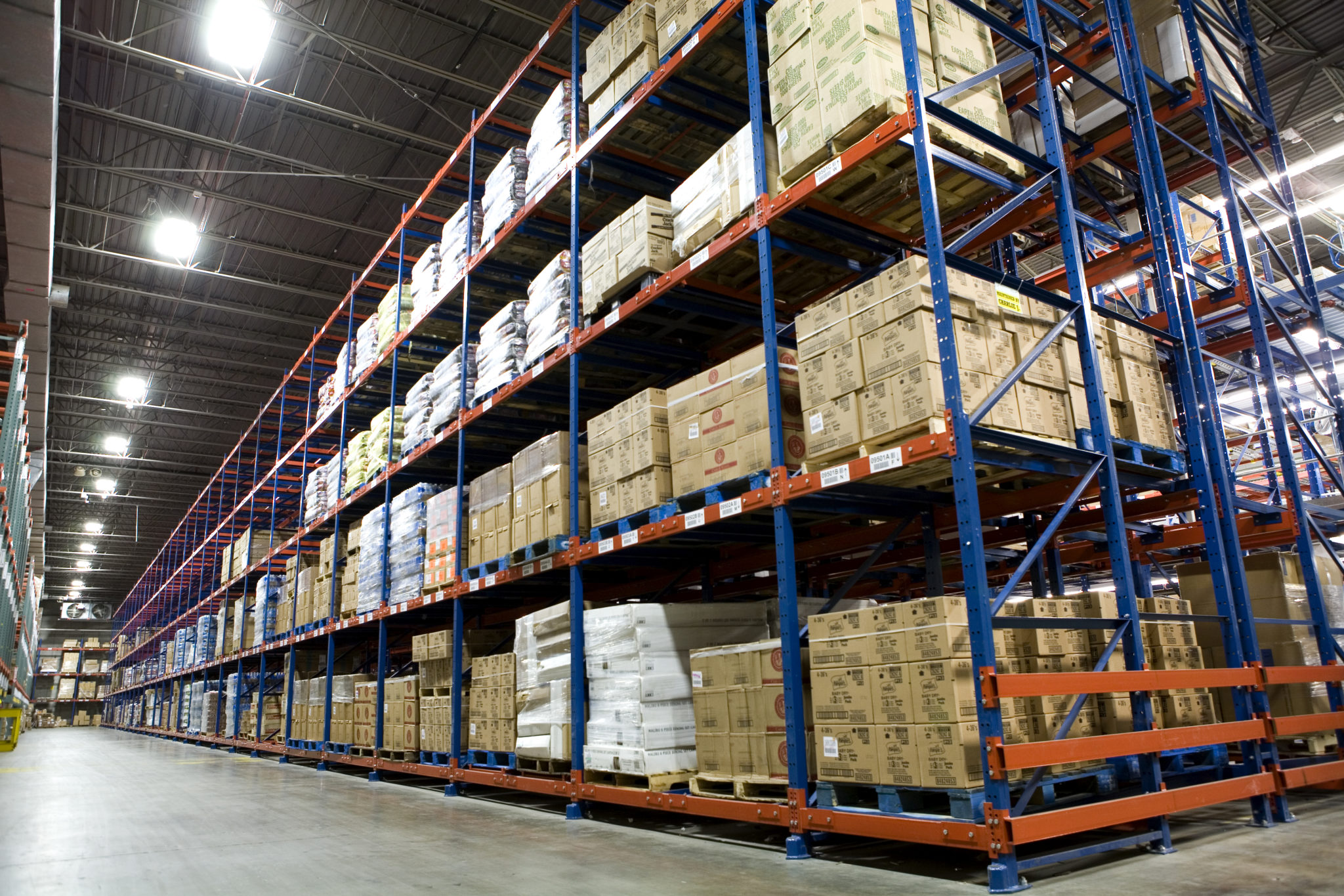 Frazier Industrial Structural Steel Glide-In Pushback Racking ...